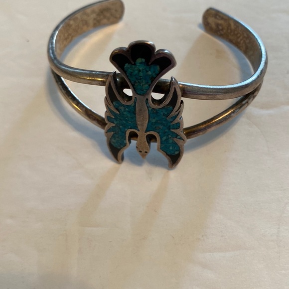 Jewelry | Vintage Sterling Silver Thunder Bird Bracelet | Poshmark